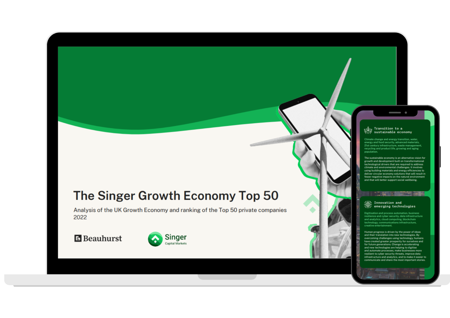 Singer Growth Economy Top 50 Report 2022 - Singer Capital Markets