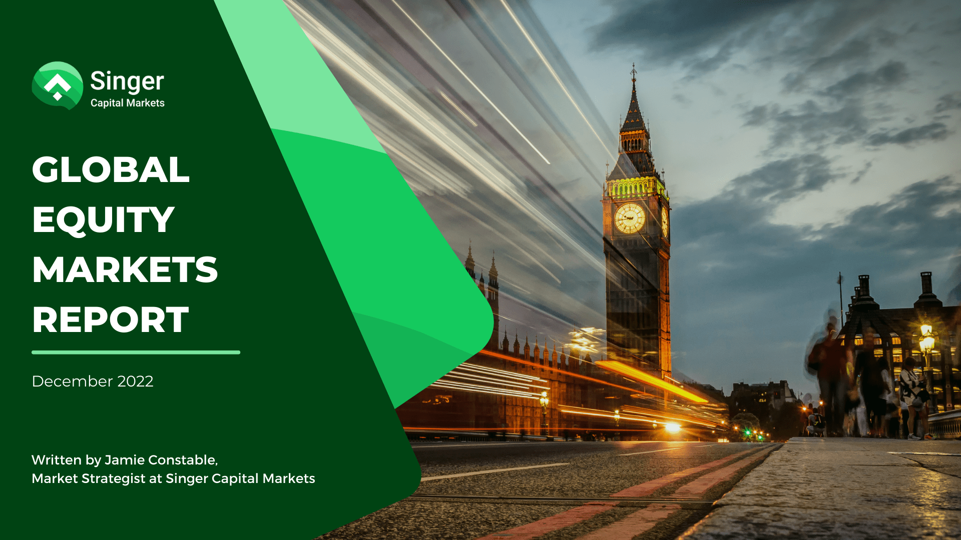 End of Year Markets Report 2022 - Singer Capital Markets