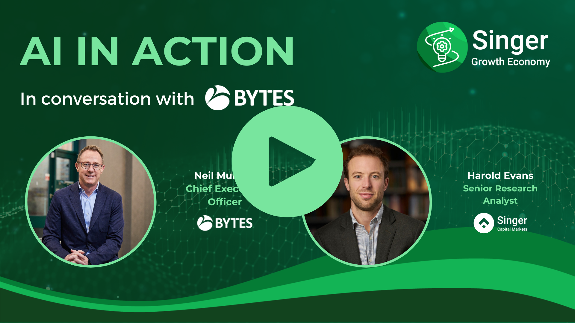 Singer Growth Economy: AI in Action Podcast Series - Singer Capital Markets