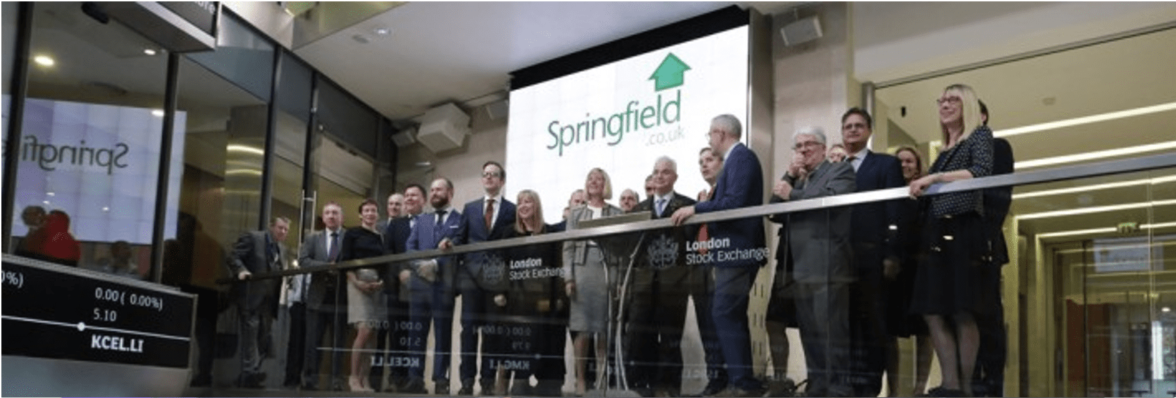 £87 million IPO & two Secondary Placings for Springfield Properties ...